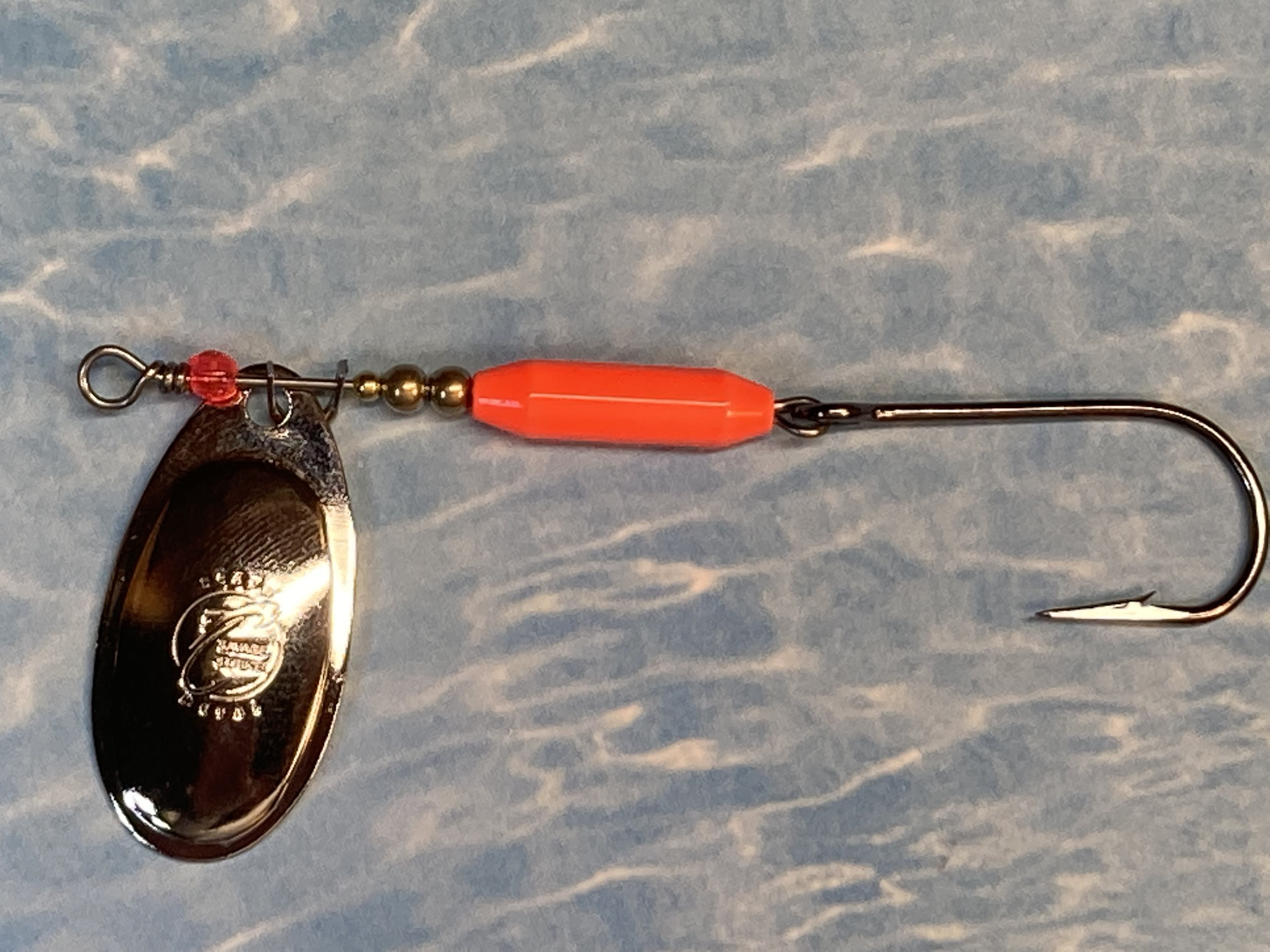 Size 5 - Light My Fire - Nickel - Heavy Metal Spinner - 3/8oz -Size 5 ...