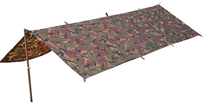 Army Waterproof Military Combat Basha Shelter Poncho (Camel) - Tactical ...