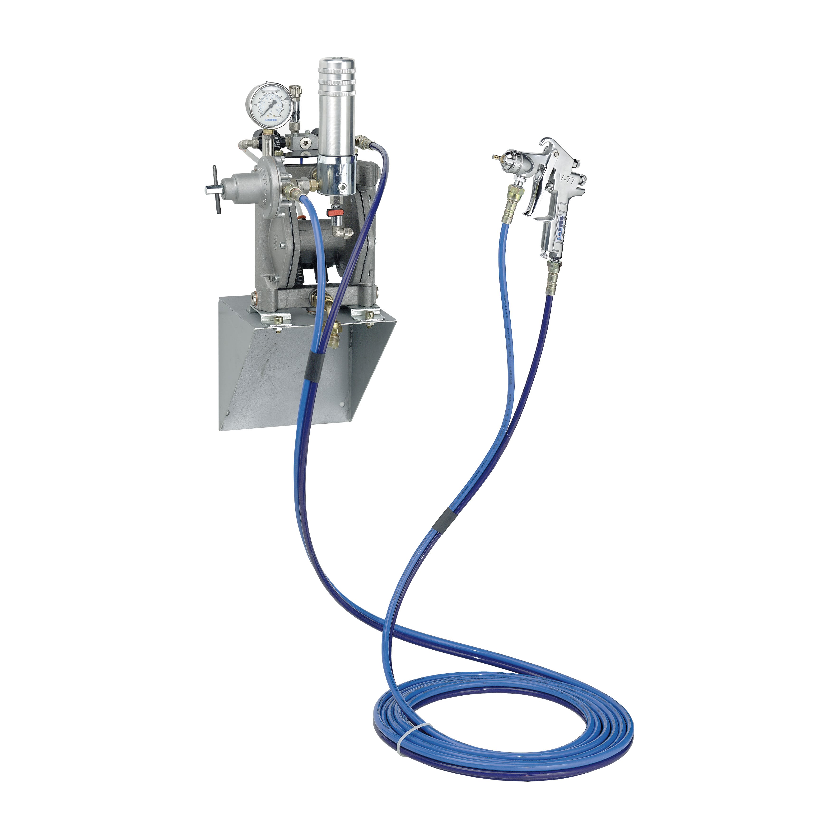 L2 Pneumatic Low Pressure Sprayers, Wall Mounted, With Suction Hose