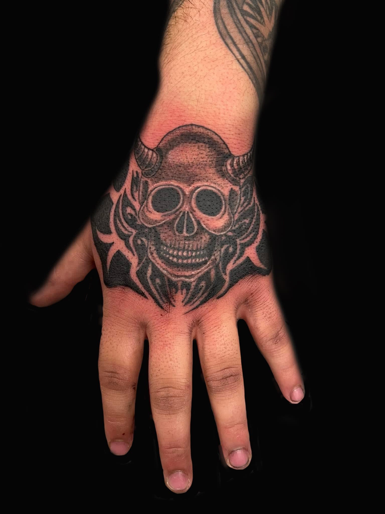 Rockstar Hand Tattoos