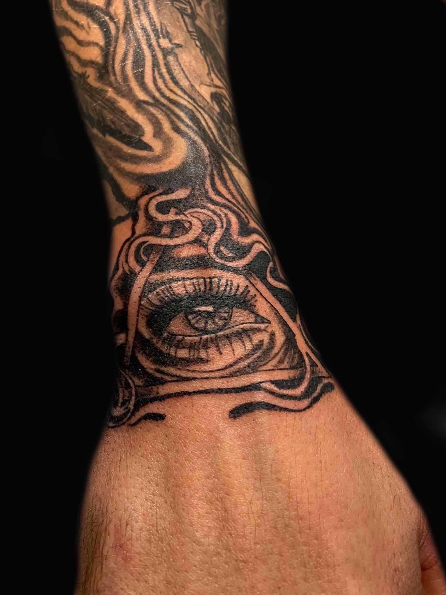 Rockstar Hand Tattoos