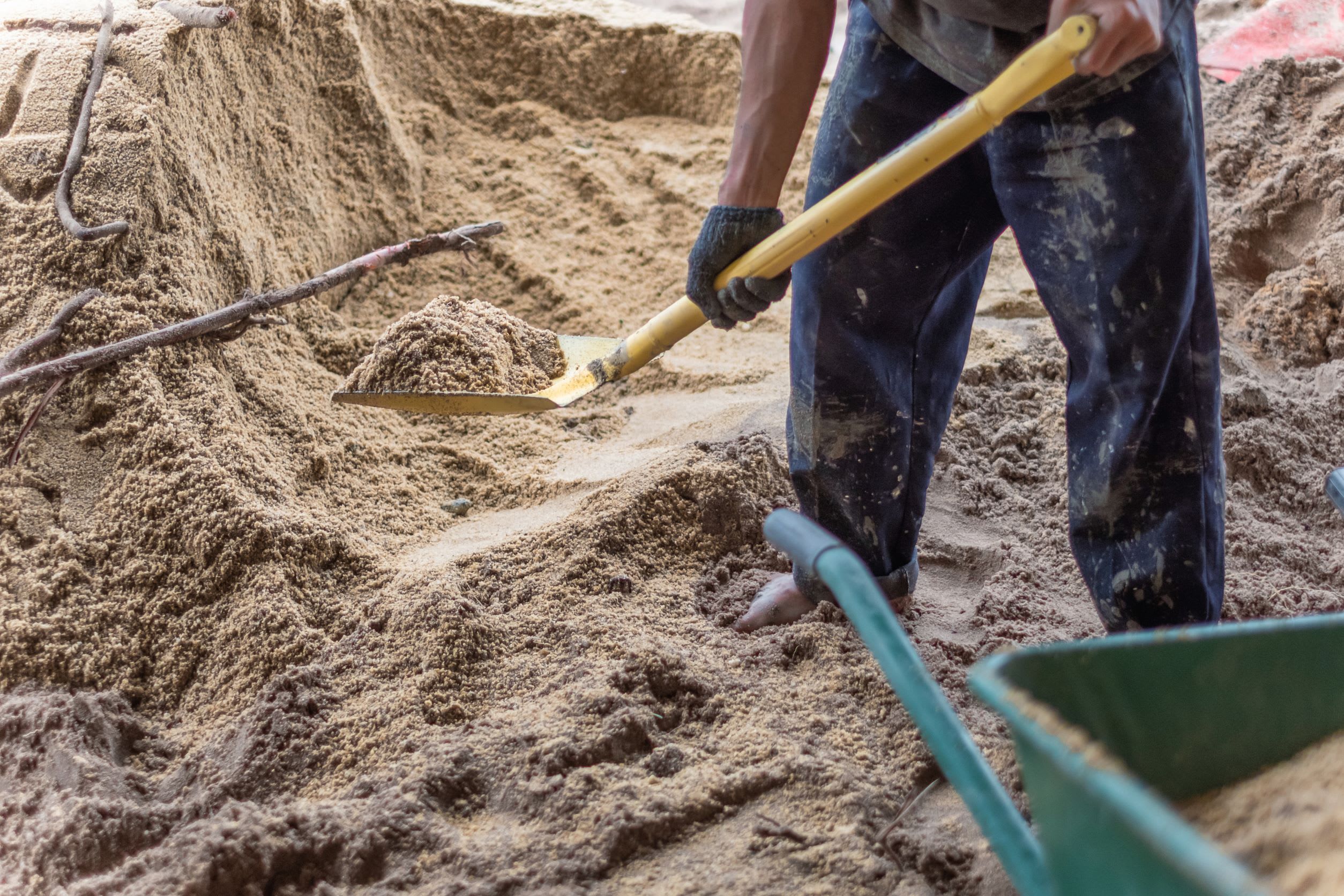 Sand - Materials - Burdeck Street Products | Aggregate Delivery in ...