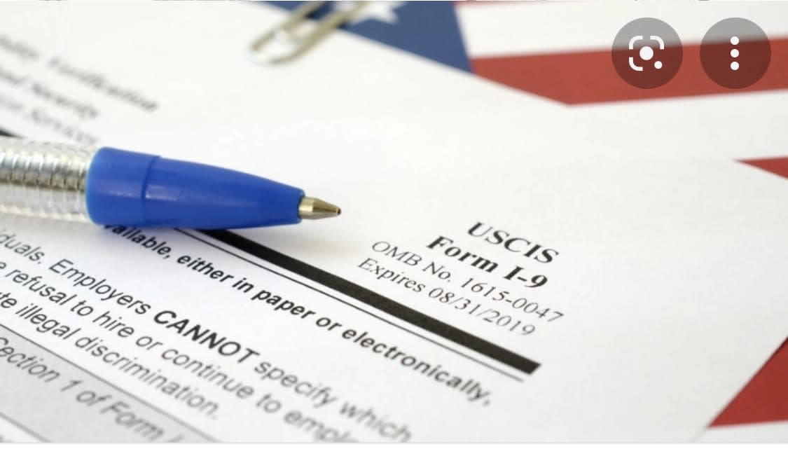 I-9 Form: USCIS Employment Eligibility Verification - Notary Services ...