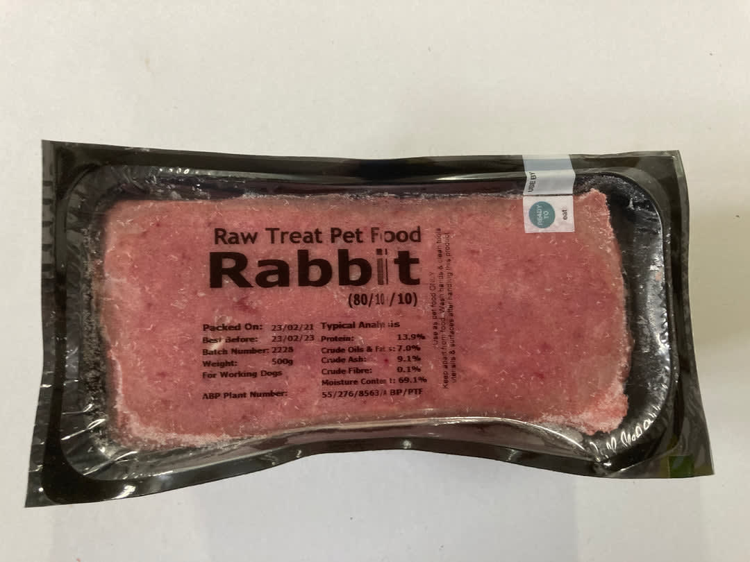 Rabbit - Raw Treat Pet Food - Raw Dog Food - Pet Food | K9 Kitchen in ...
