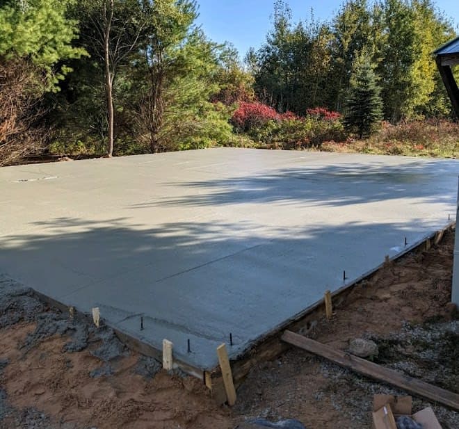 Garage Floors & Floating Slabs - Concrete Installations - Bath Concrete ...