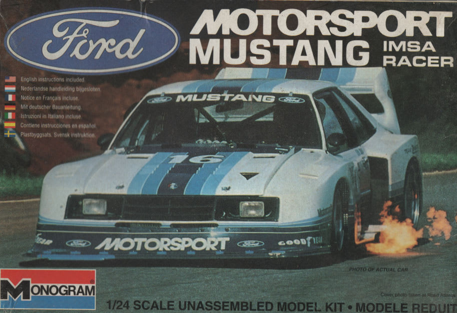 MON-2297 #16 Motorsport Mustang IMSA Mustang (1:24) - Model Kits ...