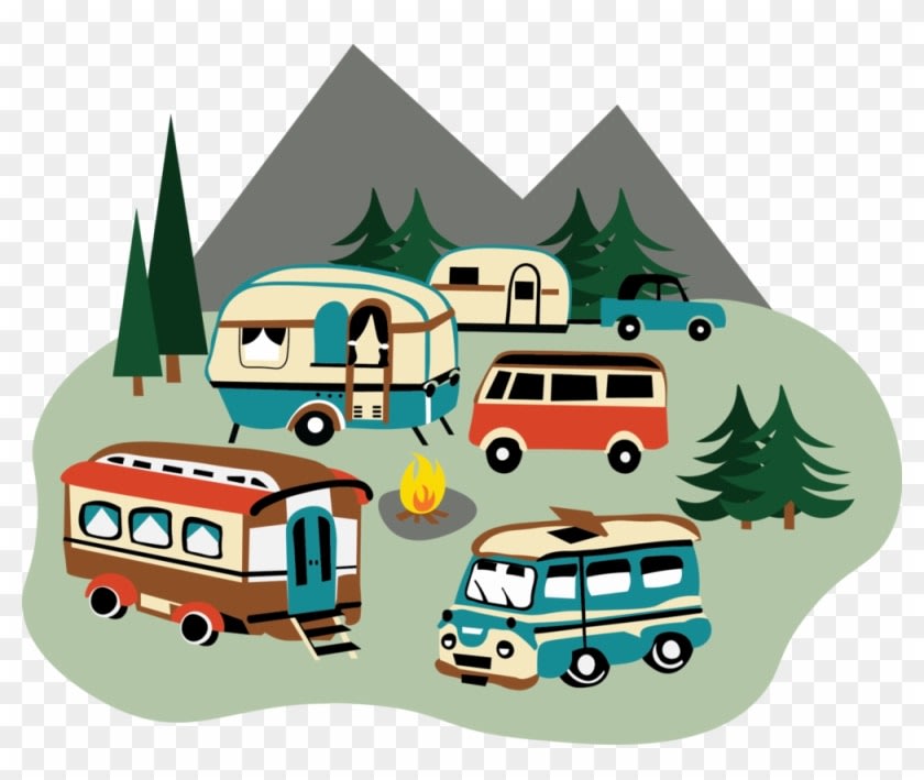 Rv Camping Clipart