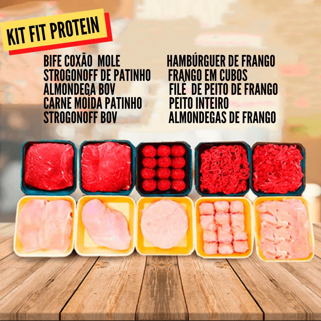 Kit Fit Protein 3,5kg - Kits de Carnes - Carne Nobre - Açougue | Joinville