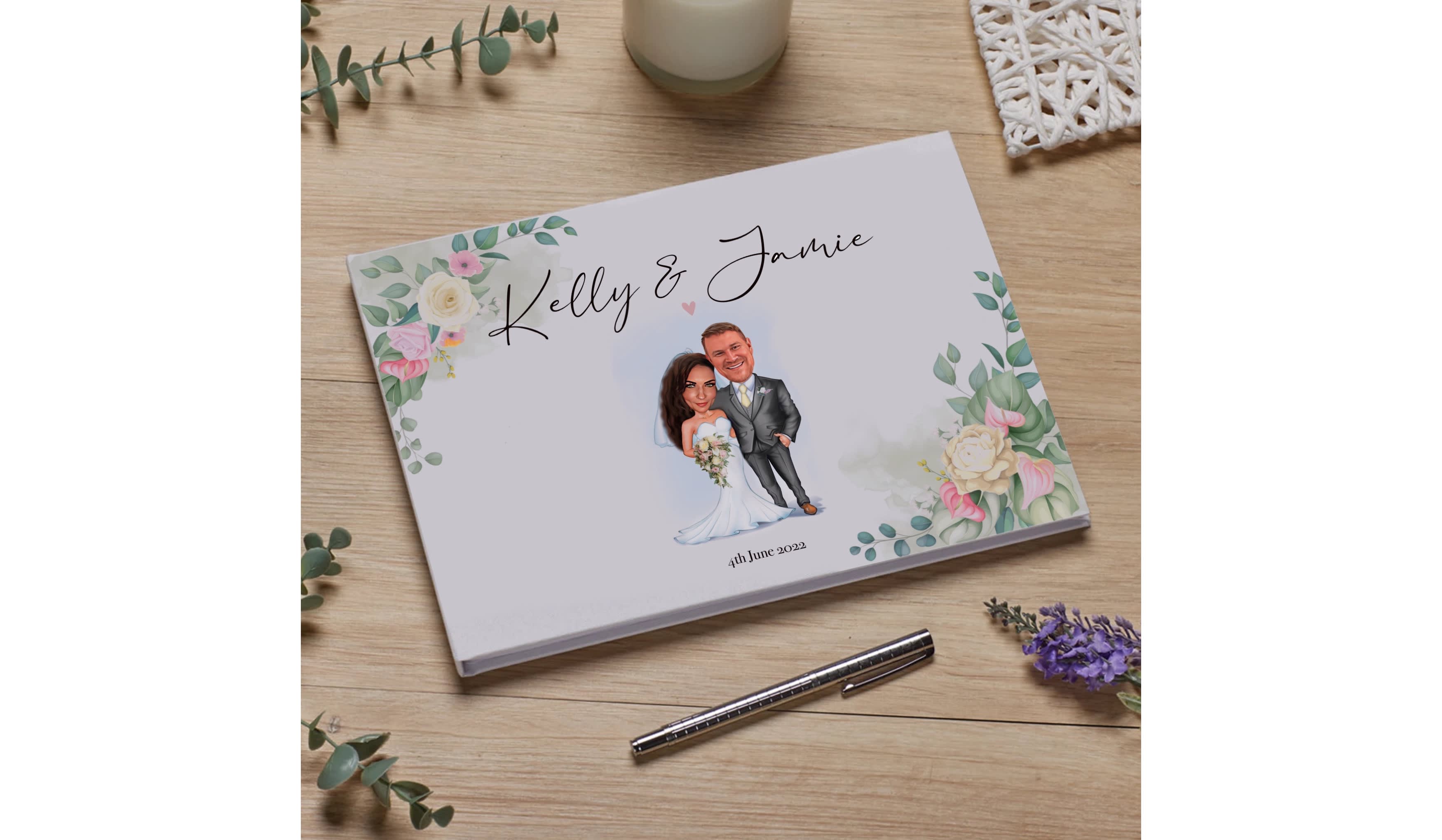 A4 guest book 📖 - Guest books - Depiction Art and Printing ...