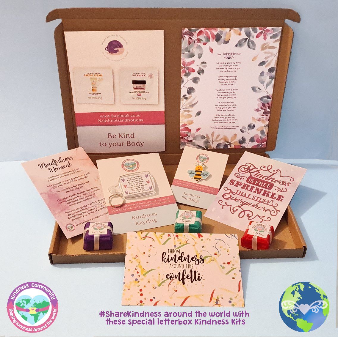 Sponsor a Kindness Kit For Someone in Need – Self Care Package Sponsor ...