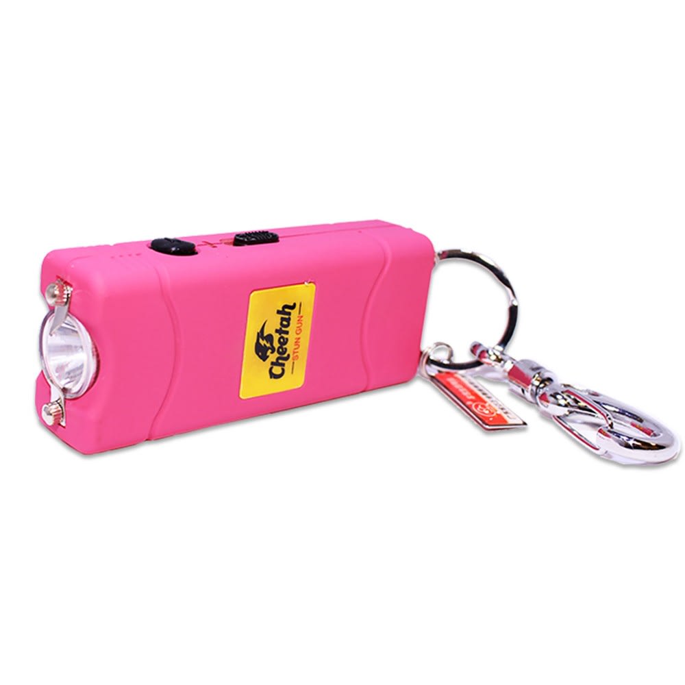 Cheetah Pink Stun Gun - Tasers - Pretty Powerful Punches | Self-Defense ...
