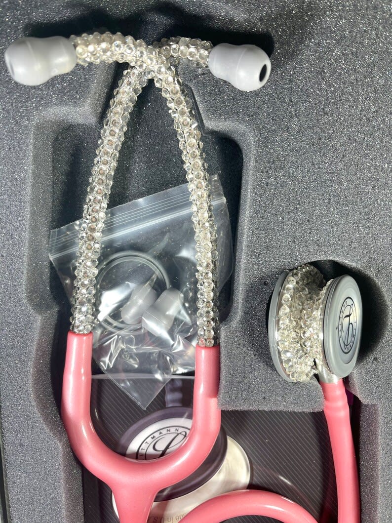 Pink Glitter Stethoscope