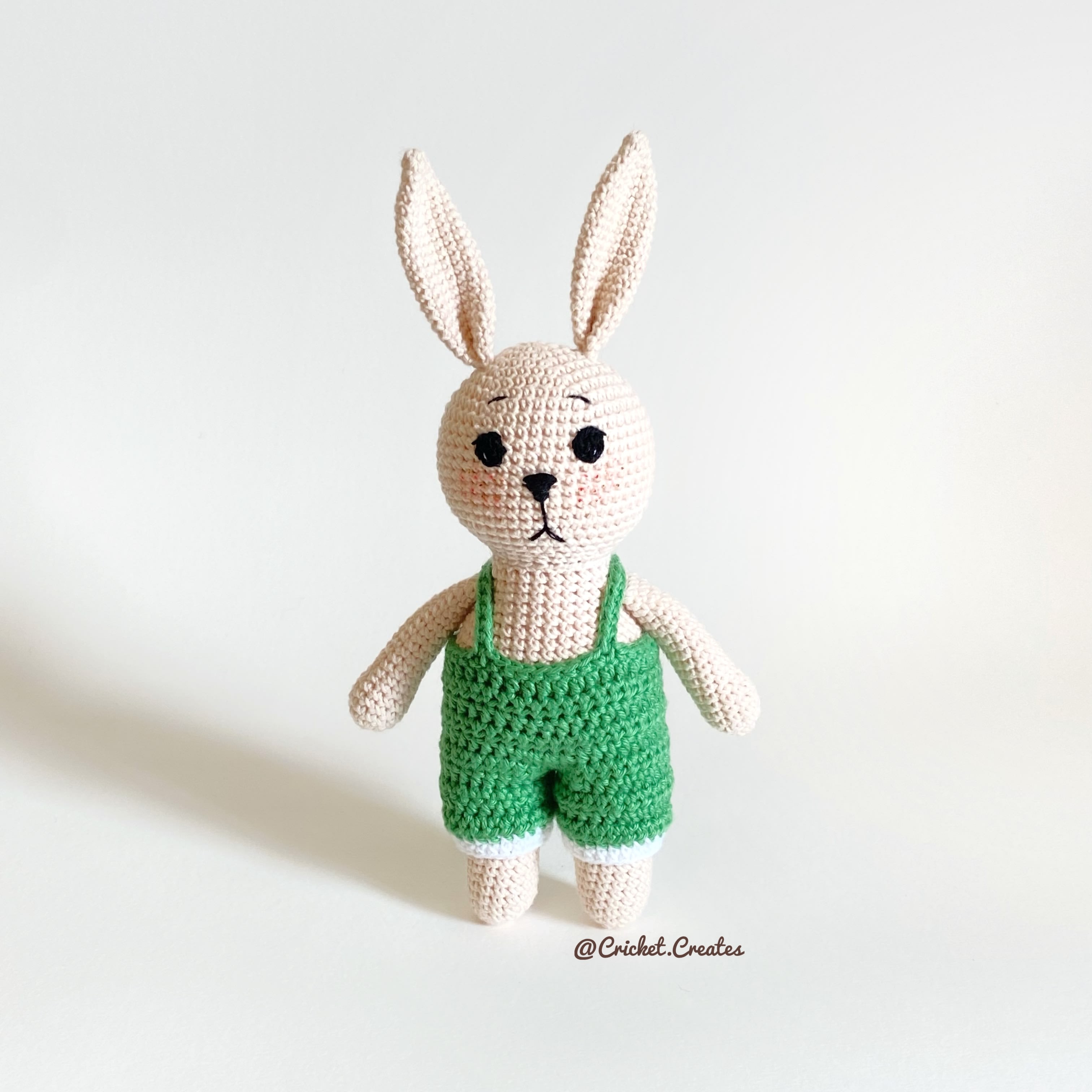 Bashful Bunny (cream) - Ready to Ship - Cuddle Buddies - Cricket ...