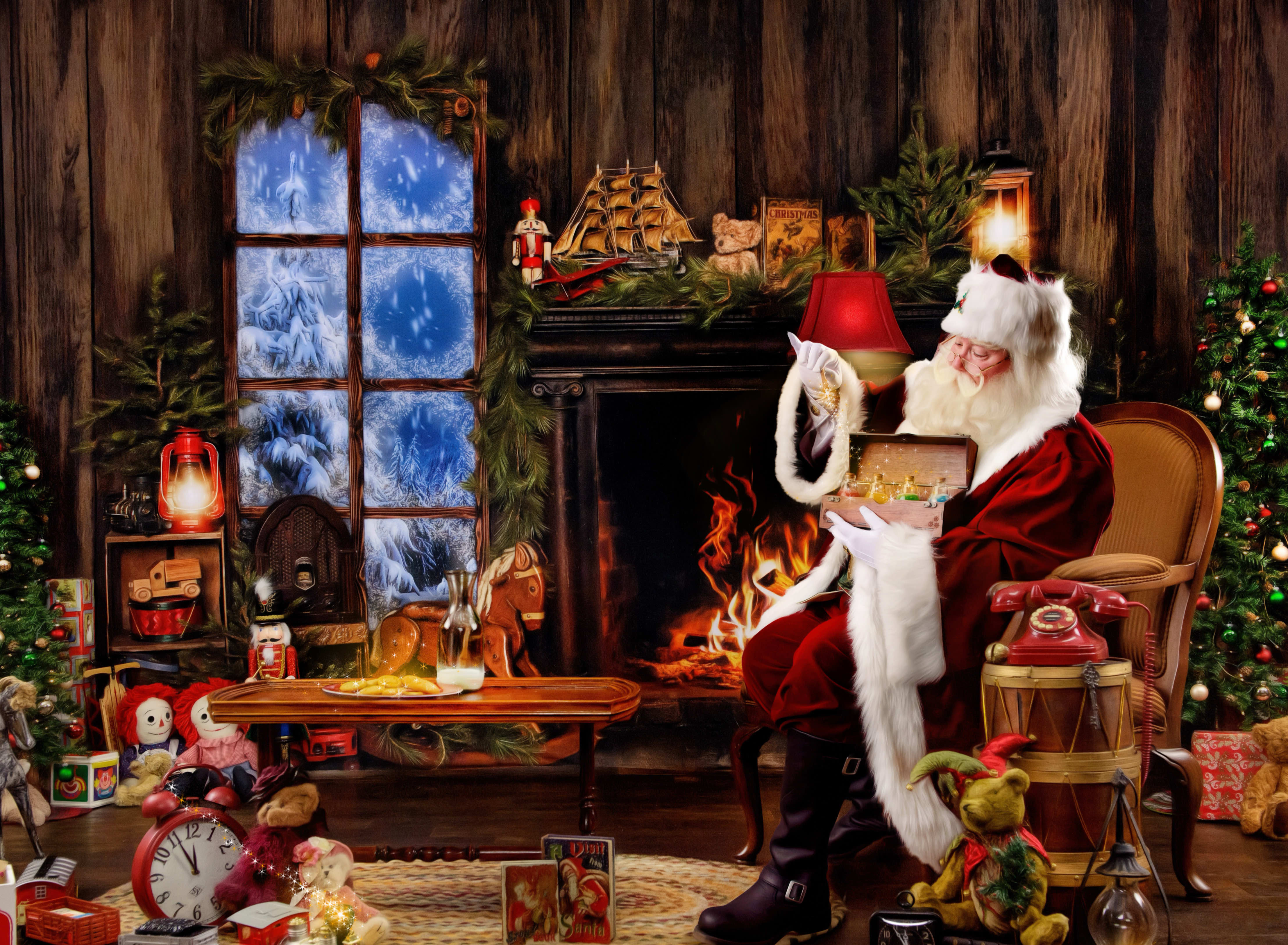 Professional Santa in Battle Creek | Santa Mel: The Apple Blossom State ...