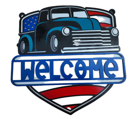 Welcome Signs - Wood & Laser Engravements - Cut Above the Rest Crafts ...