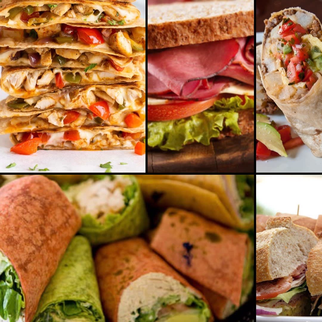 Sandwich, Wraps, Burgers (Platters) - Event Catering - Marguerite’s ...