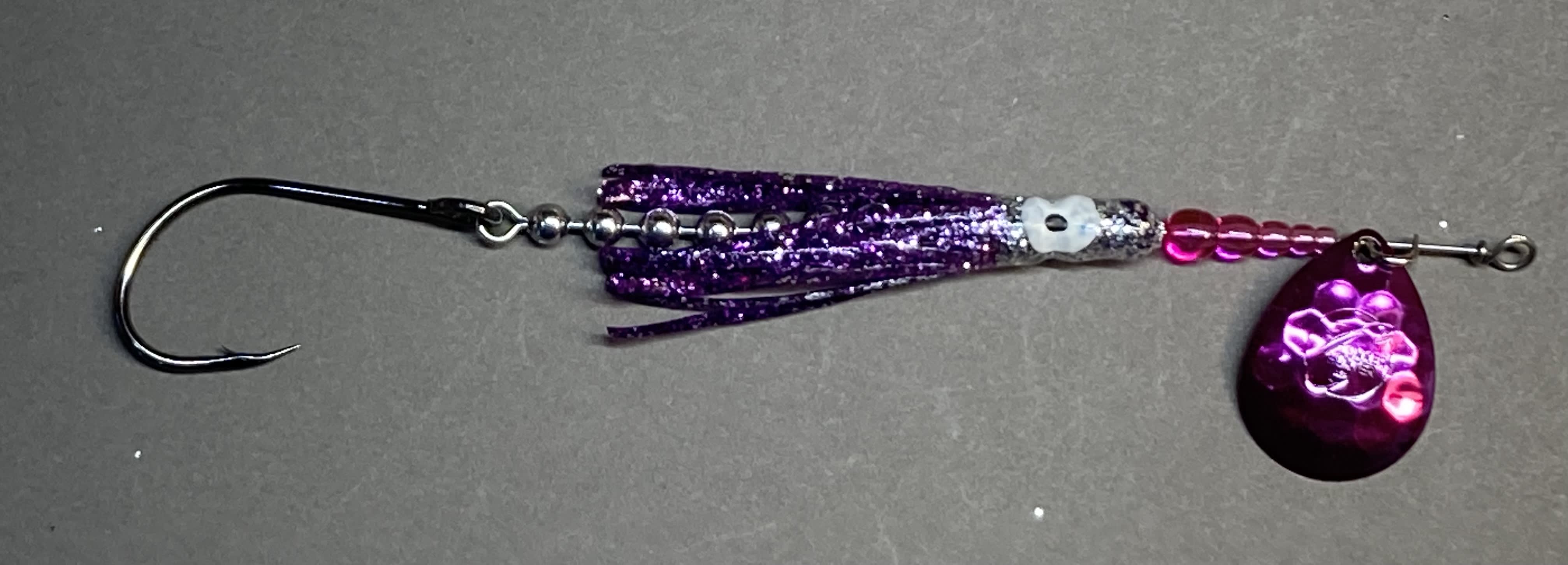 Single Hook - Over Sparkle Purple - 3.5 GUMDROP Rigs - Savage Strike ...