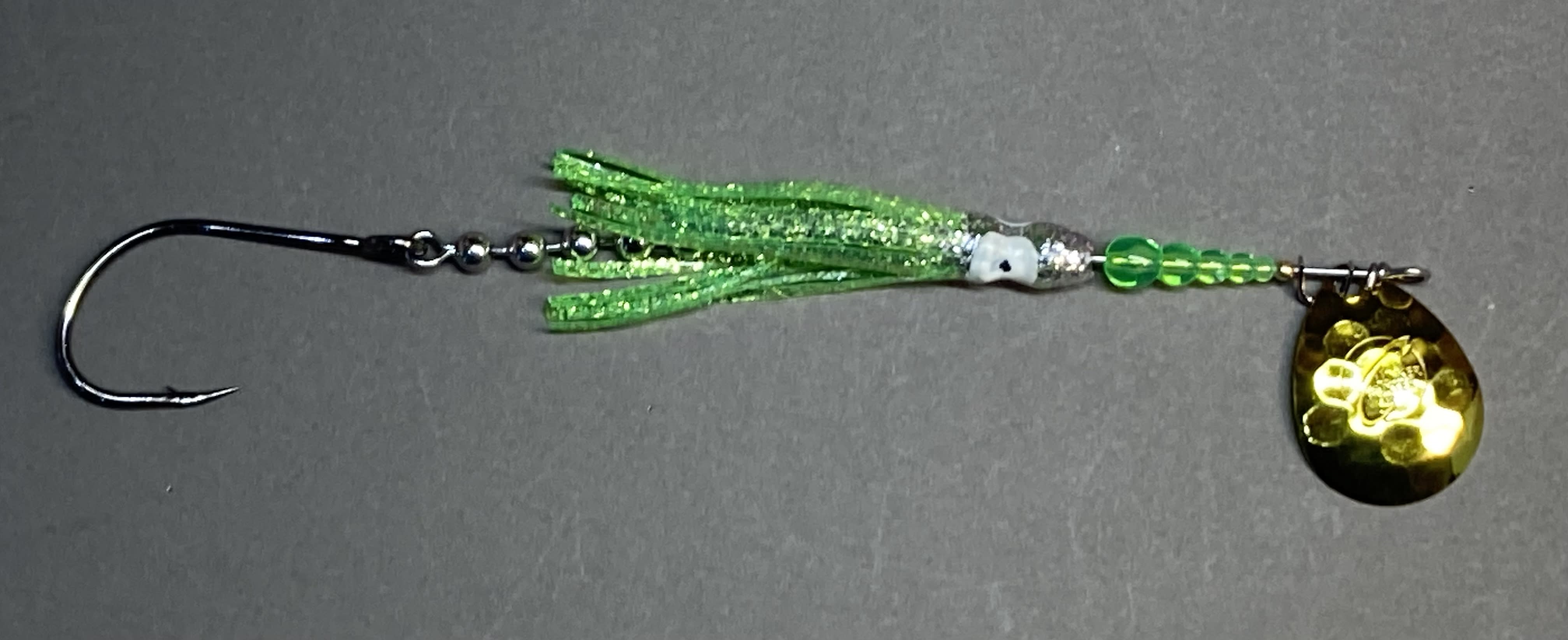 Single Hook - Over Sparkle Green - 3.5 GUMDROP Rigs - Savage Strike ...