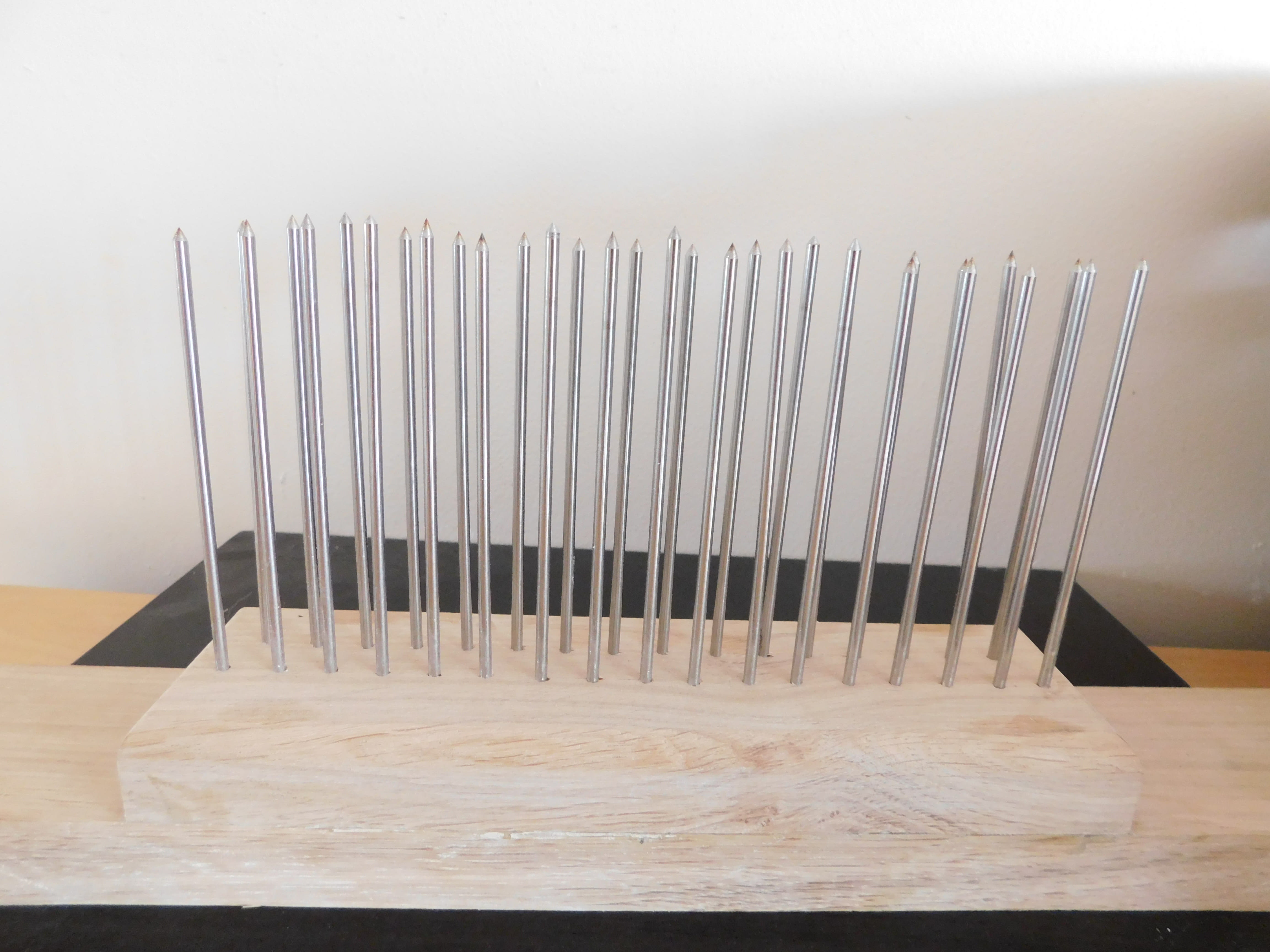 Hackle wool blending bar - Spinning , Weaving & Sewing Accessory Shop ...