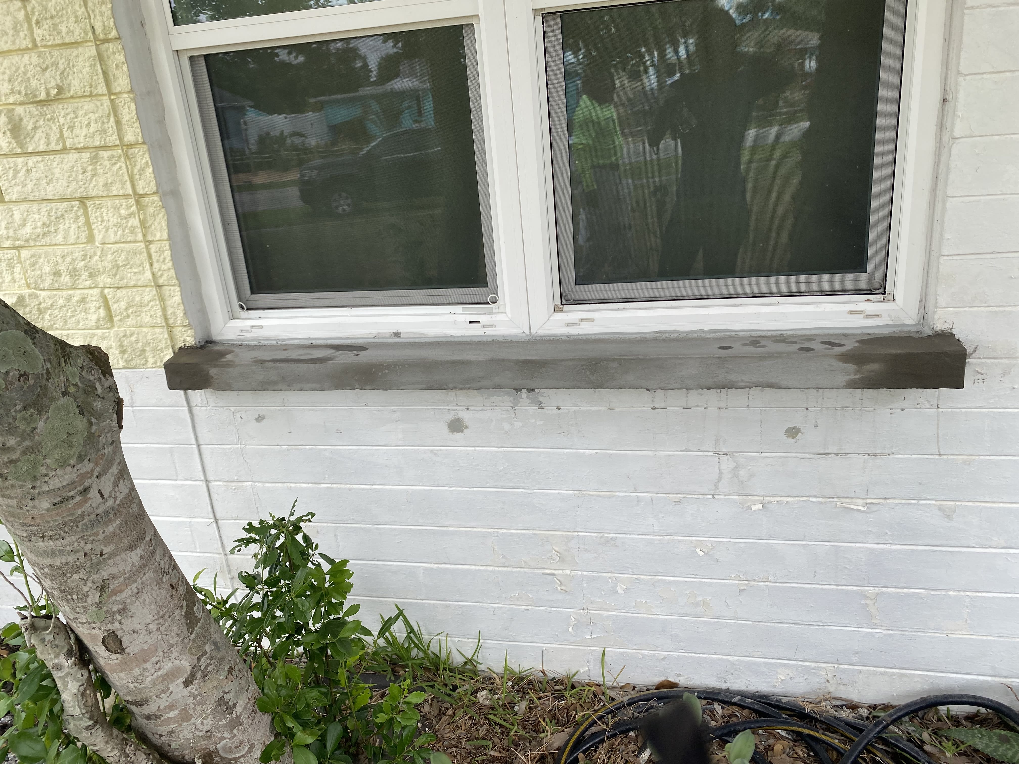 Concrete Windowsill Repair - Concrete Repair Services - J-Way ...