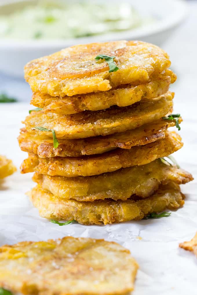 Tostones / Fried Plantain - Sides - La Isla | Spanish Restaurant in ...