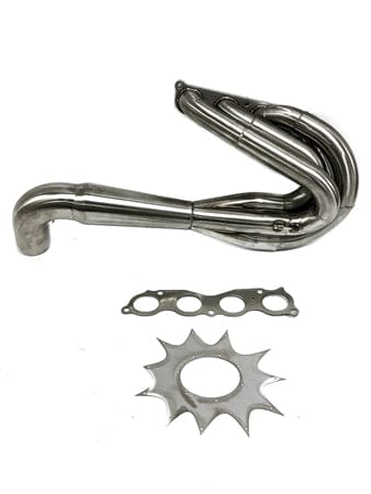 PLM Power Driven K Swap Hood Exit Race Header (4-1 Megaphone) Non-Lean