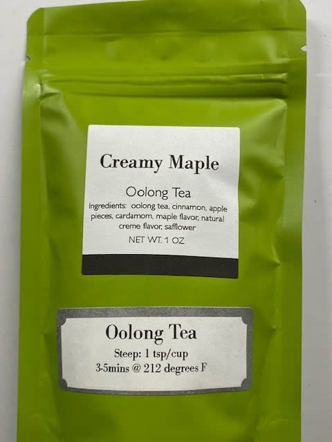 Creamy Maple - Oolong Tea - Traveling T Company | Tea Store in Burlington