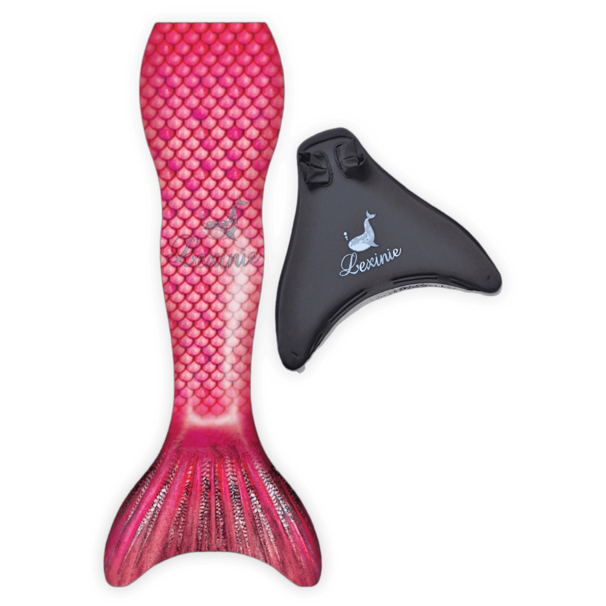 Pink Lotus Mermaid Tail Set - Mermaid Tails Set - Designer Thuy D ...