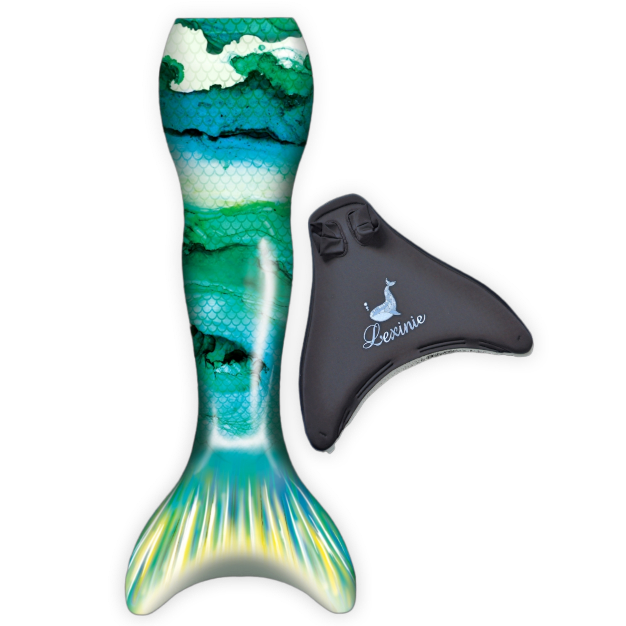 Jade Mermaid Tail Set - Mermaid Tails Set - Designer Thuy D Flores ...