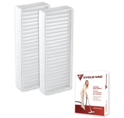 Cyclo Vac 2 Pkg Carbon Duster Filter - Service Items - Vacuumsource LLC ...