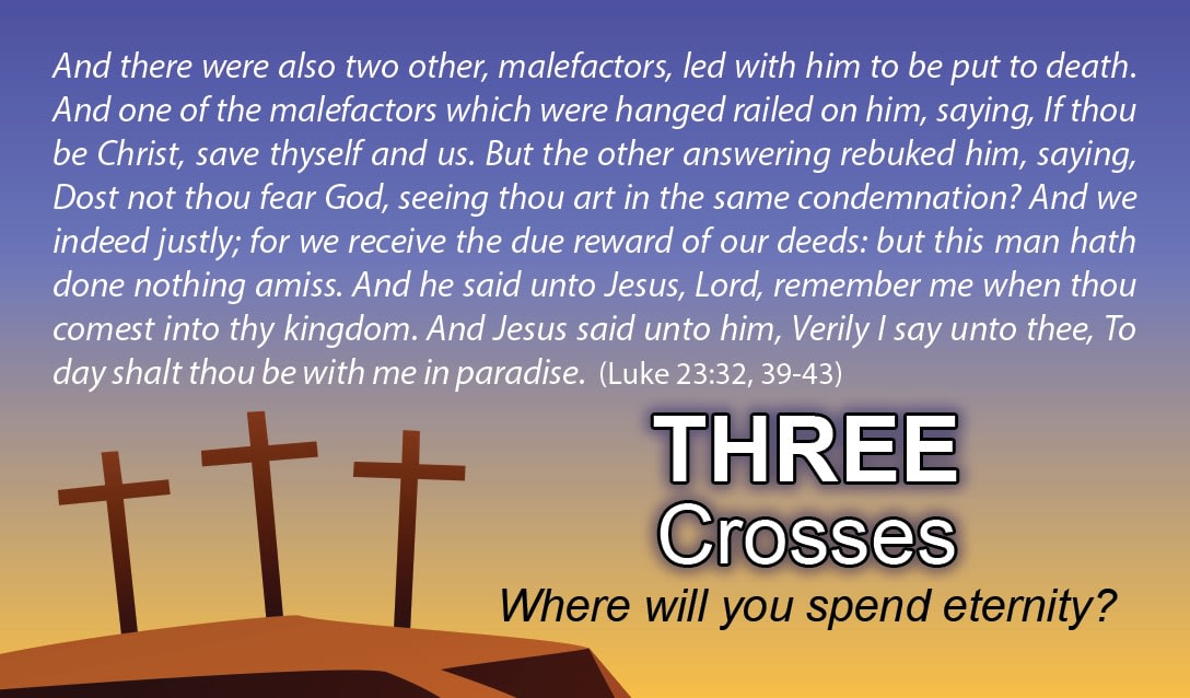 Three Crosses - Seasonal Little Messages - Church Ministry Solutions ...