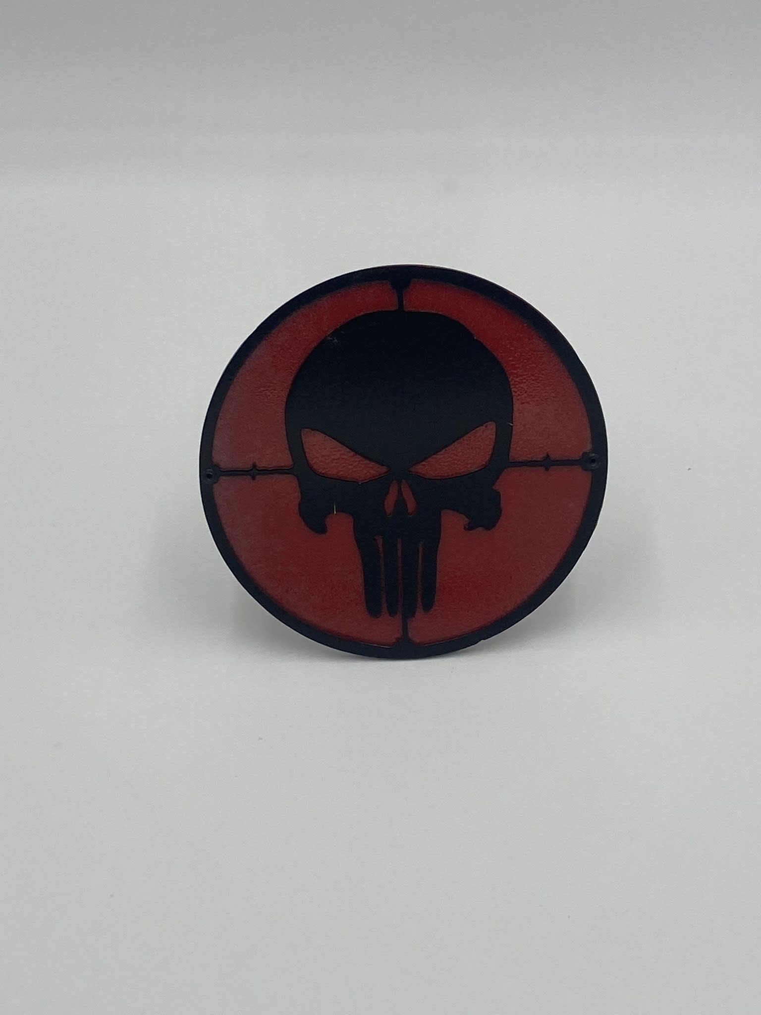 Punisher Crosshairs - Receiver Hitch Covers - Mad Taco Metal - Metal ...