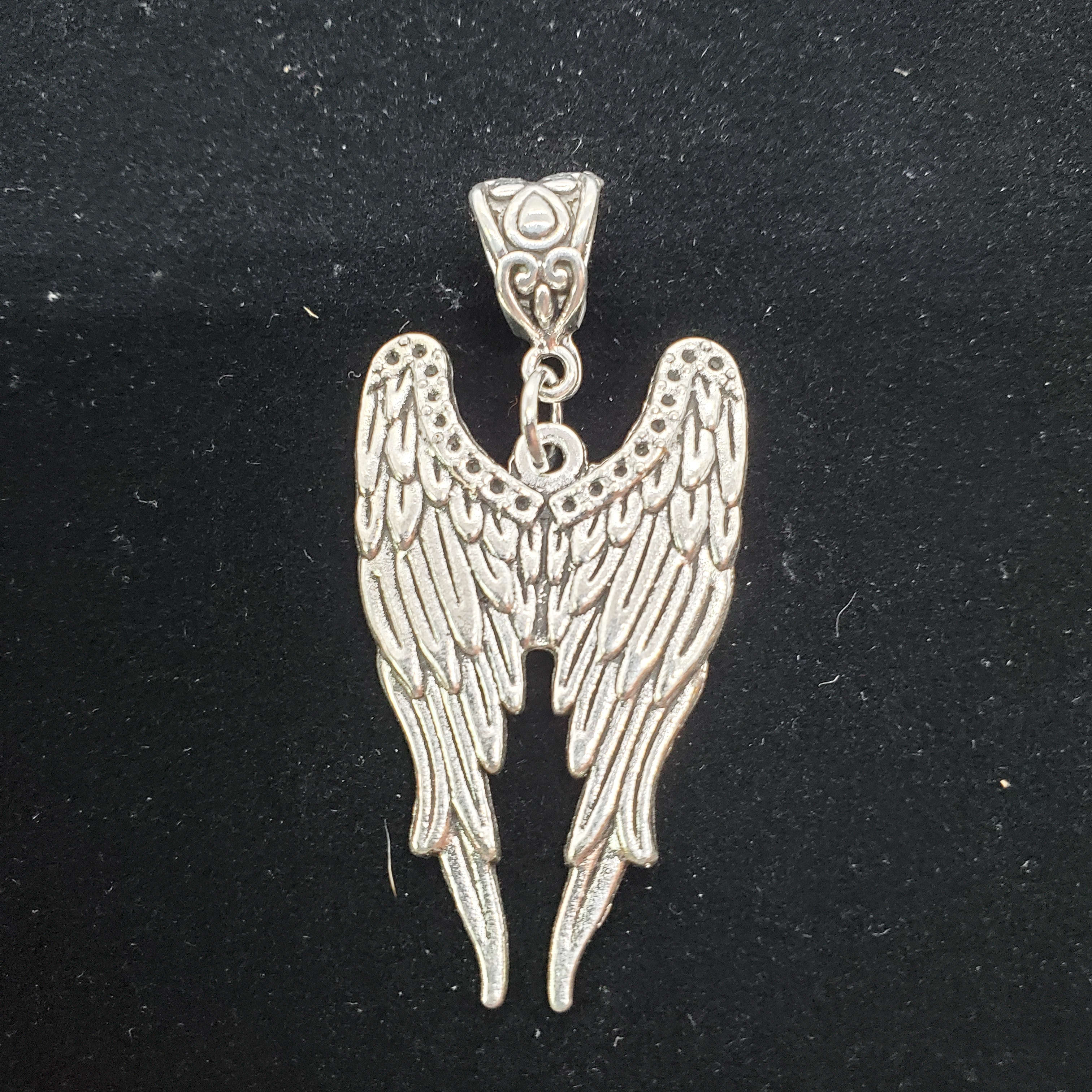 Angel wings pendant - Pendants - Fairy Pickles - Polymere Clay Artist ...