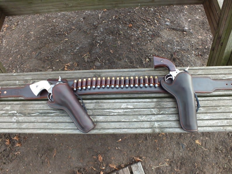 Magnificent Seven, Chris Pratt Rig (Copy Of) To Fit Colt SAA With 5.5 ...