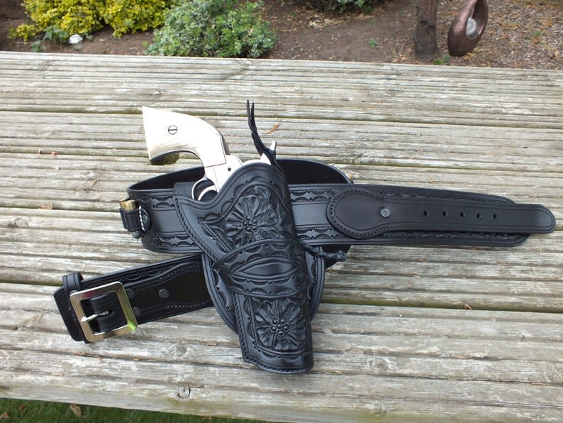 Hand Of God Rig, 3:10 To Yuma, Worn By Russell Crowe. Holster, Colt SAA.