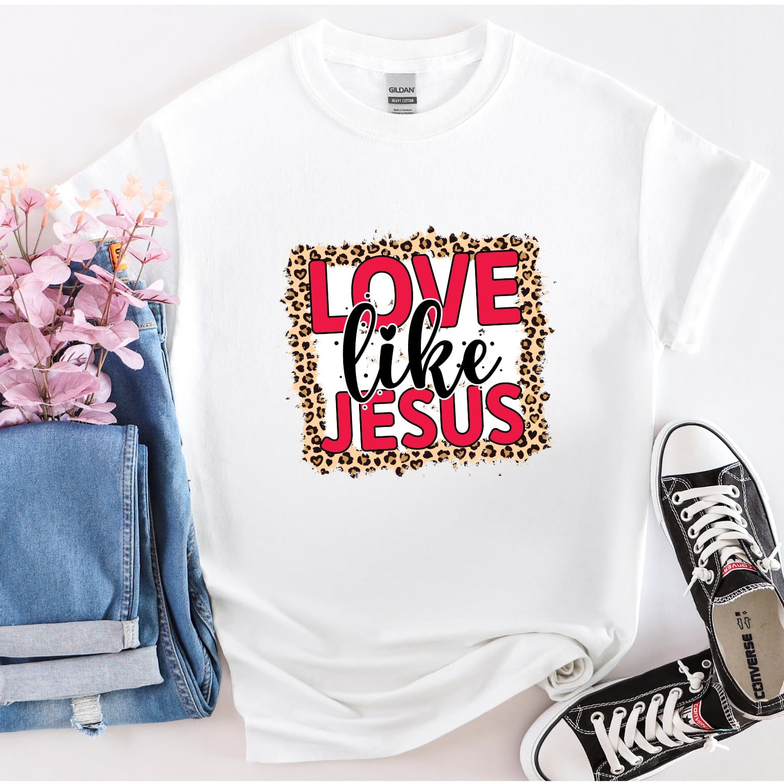 T-shirts Love like Jesus - Custom T-shirts Religious Collection - We personalize you LLC ...
