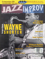 Jazz Improv, Vol. 2, No. 3, Wayne Shorter, cover (Print Edition & Companion CD)
