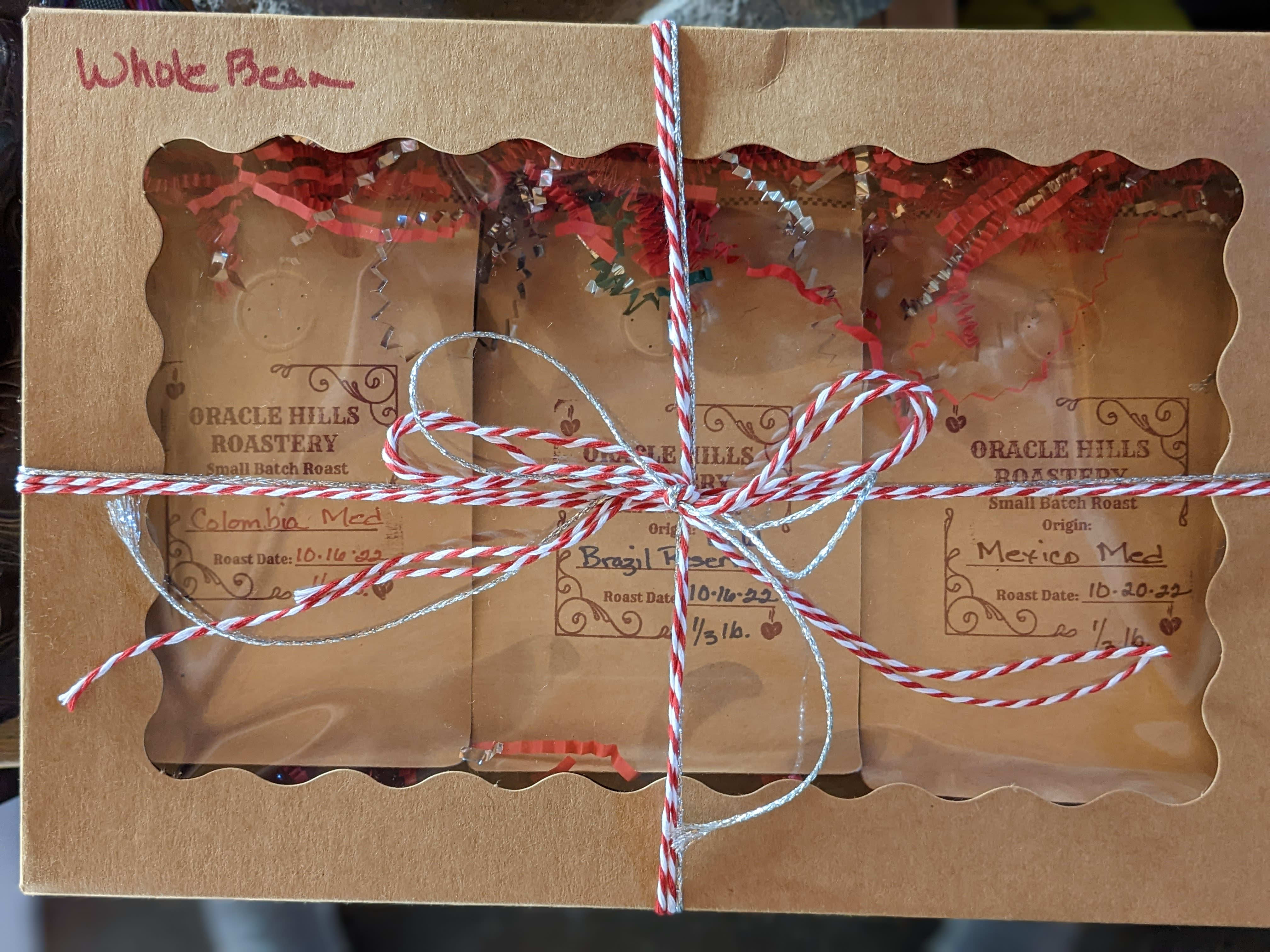 Gift Sample Boxes - Coffee Gift Boxes & Mugs - Oracle Hills Roastery | Oracle Custom Coffee Bean ...