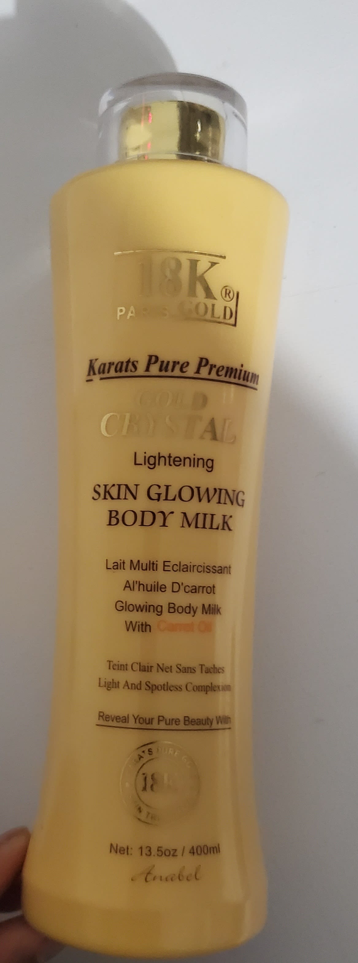 18k Gold crystal glow lotion whitening Lotion - SKINCARE - Denatty ...