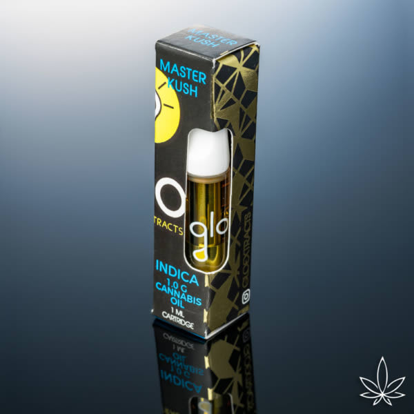 Glo Extracts - Master Kush Indica - THC Cartridges - Gas. n.. Dash ...