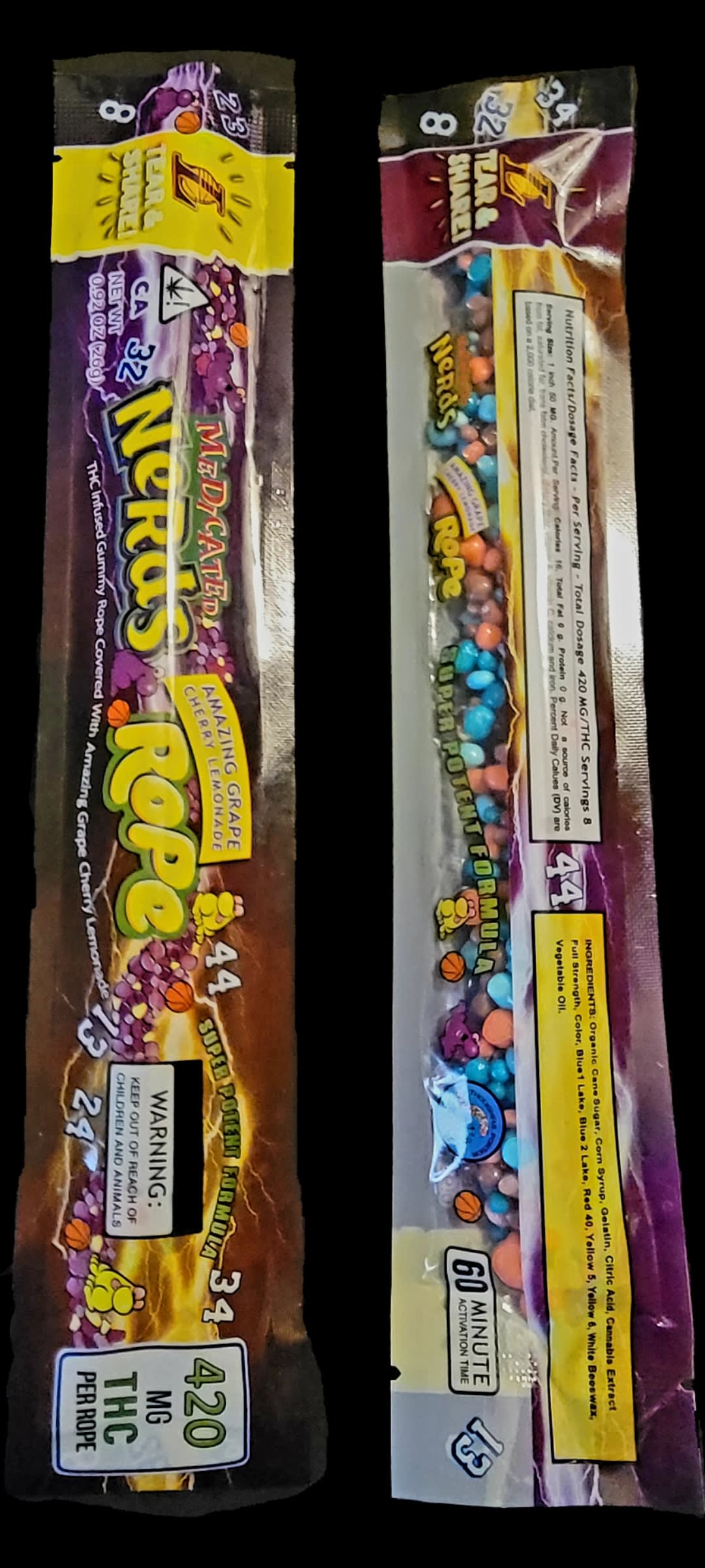 Nerds Rope - Grape 420Mg - Edibles 350-420 mg - Gas. n.. Dash ...