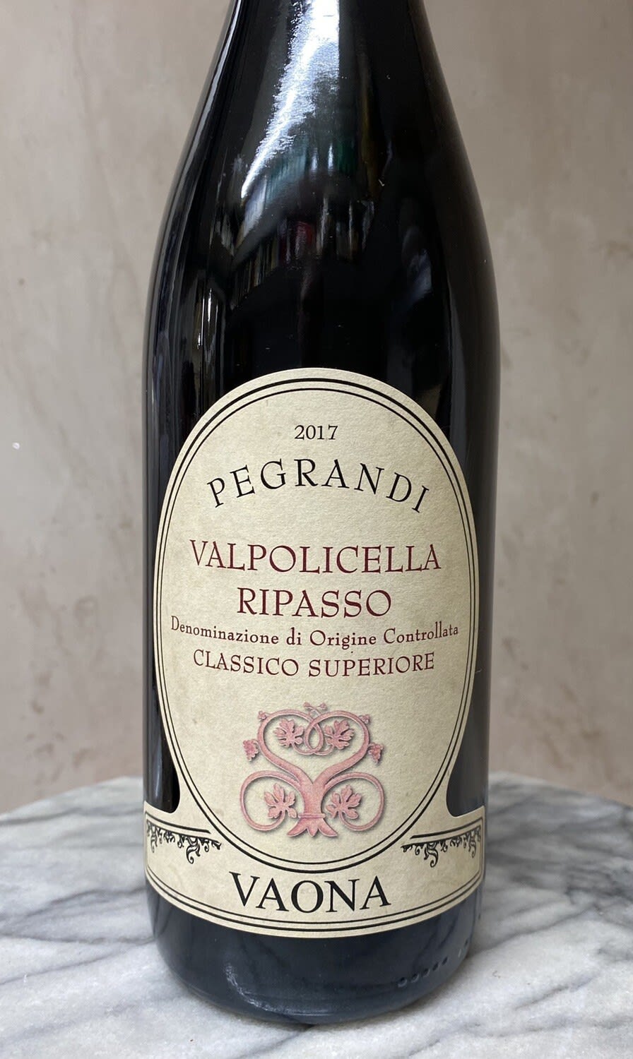 Valpolicella Ripasso Pegrandi DOC 2018 Classico Superiore Vaona – Venetian Red Wine | Donzella ...