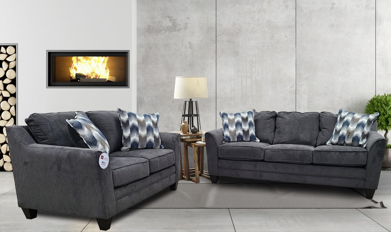 2017 Zina Mink Sofa Loveseats Dallas Furniture Mart And Mattress ...