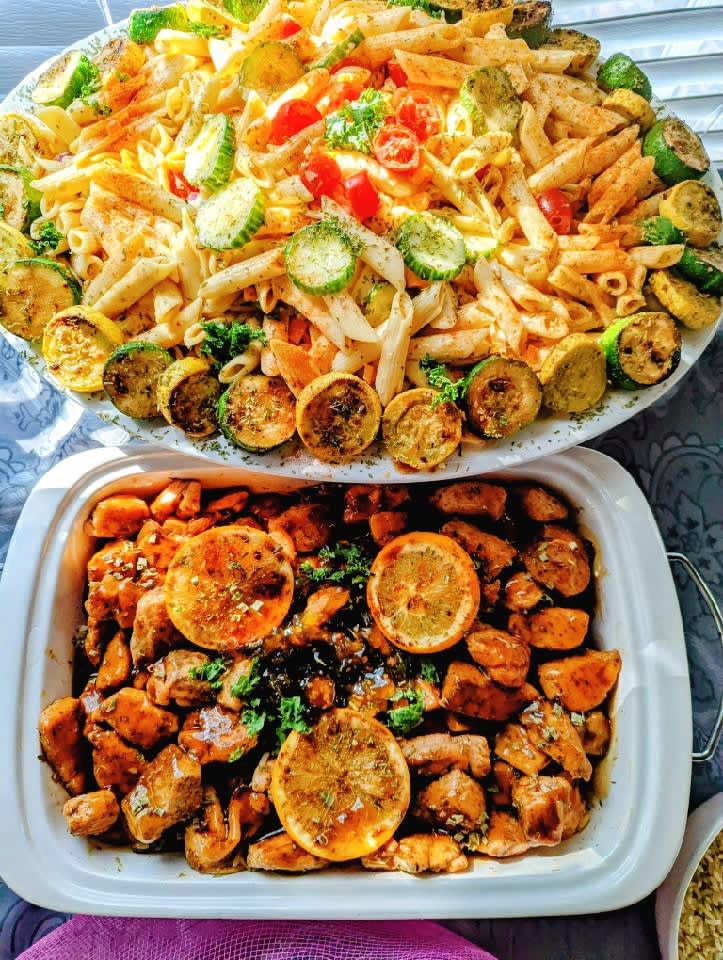 Custom Specialty Entree's - Catering Services - Lynasia's Lunch Box ...