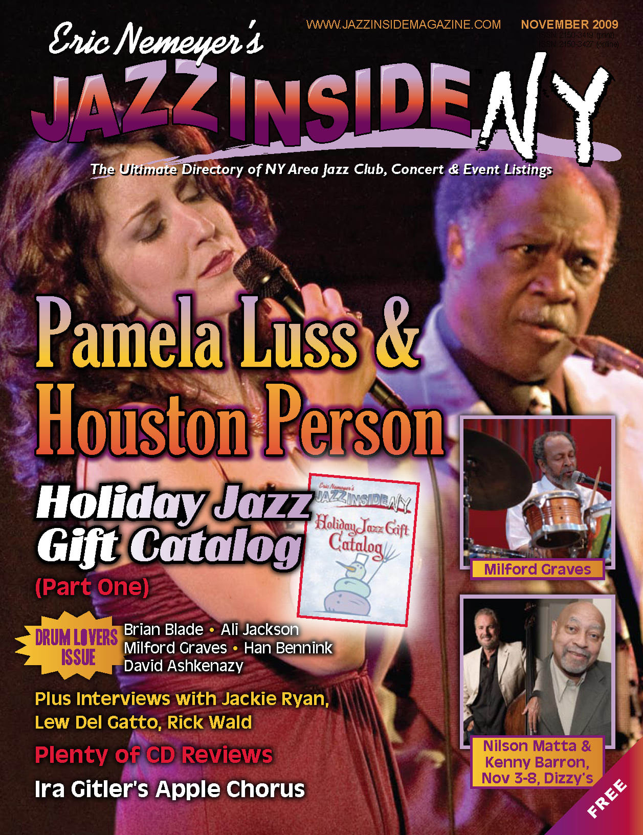 Jazz Inside, Vol. 1, No. 4, Houston Person, Pamela Luss - Our ...