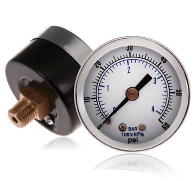 Pneumatic Pressure Gauge - Pneumatic - Machine Control Services | Spare ...