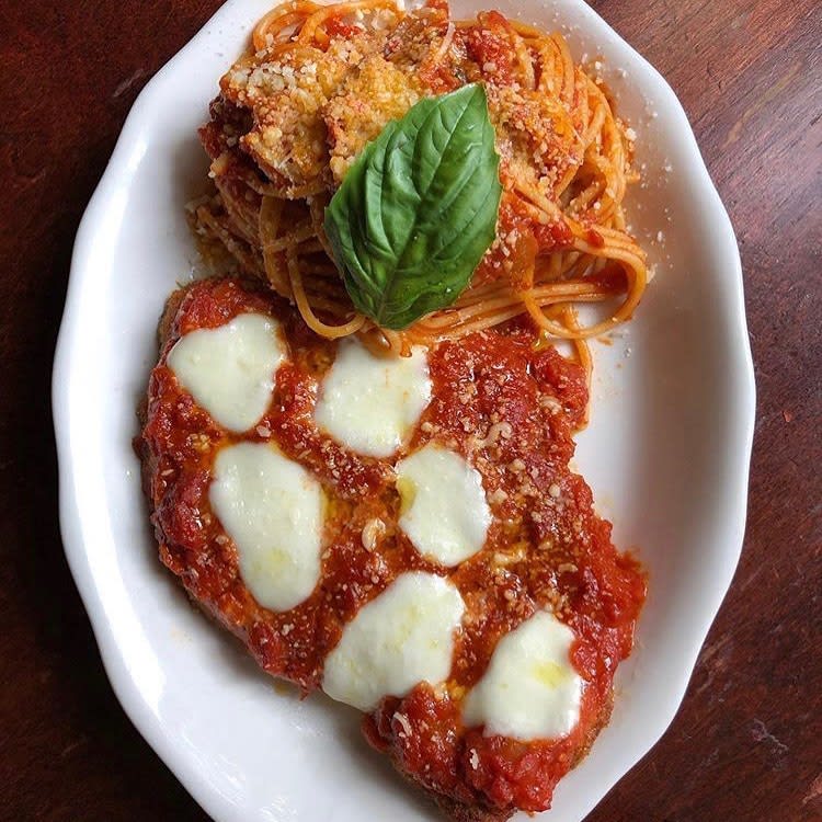 Chicken Parmesan with Linguine - Specialties of the House - Country ...