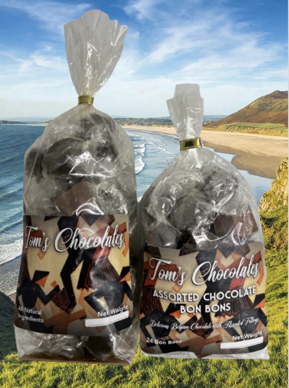 60 Pcs Assorted Bon Bons - Bagged Chocolates ! - Tom's Chocolates ...