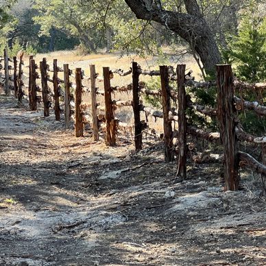 Fencing - Land Clearing Contractor Services - Concan Cedar | Land ...
