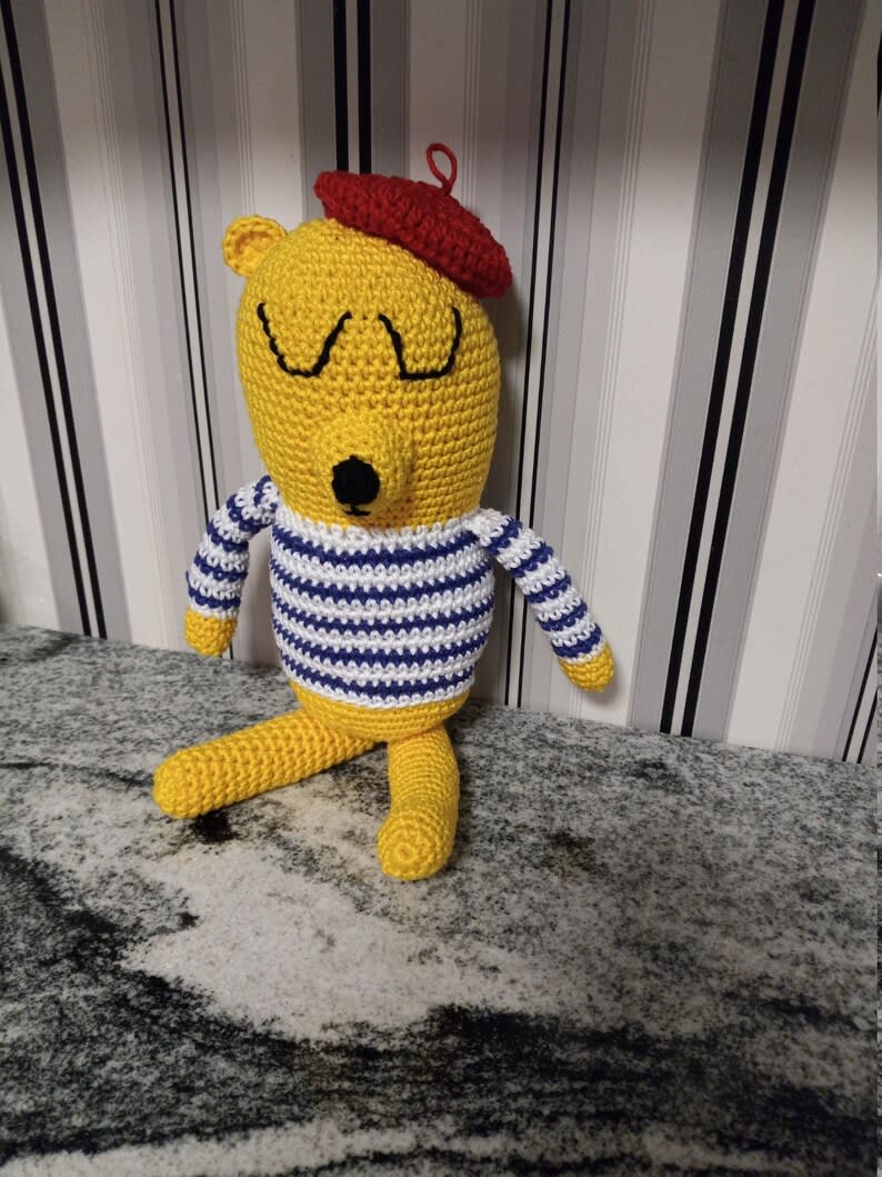 French Bear - Wild Animals Amigurumi - Crochet Arts by Gina | Fiber ...